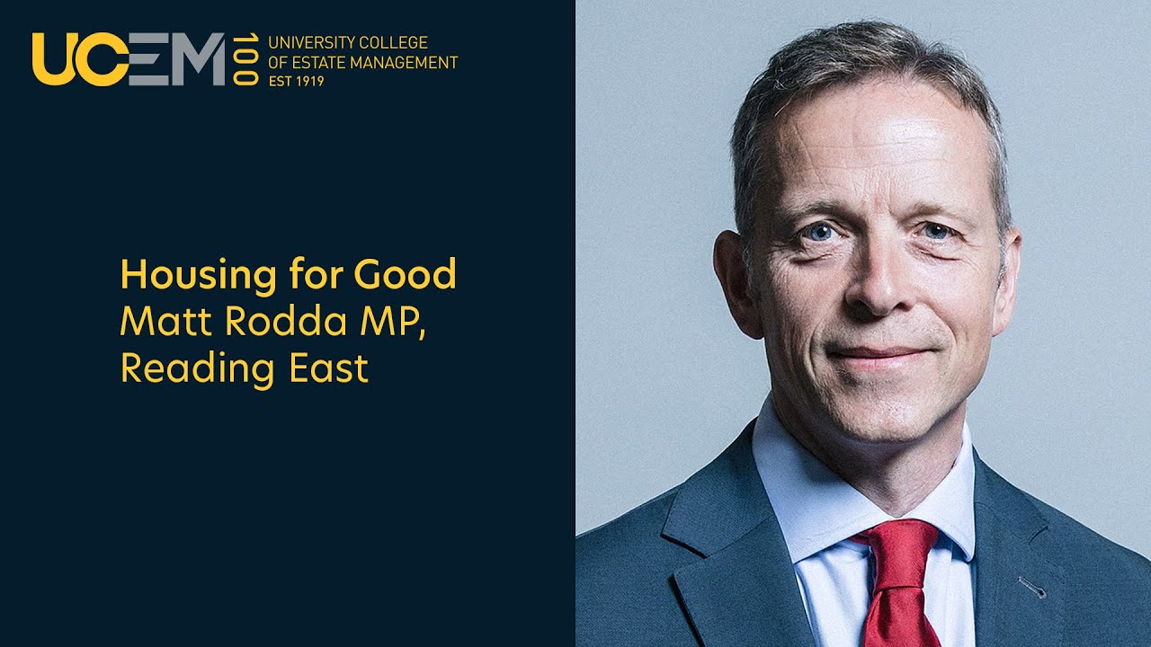 Housing for Good – Matt Rodda MP, Reading East - YouTube