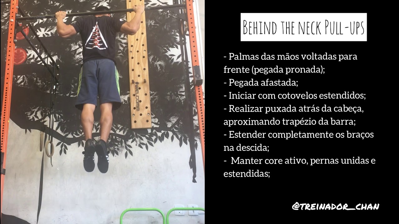 Behind The Neck Pull-ups - YouTube