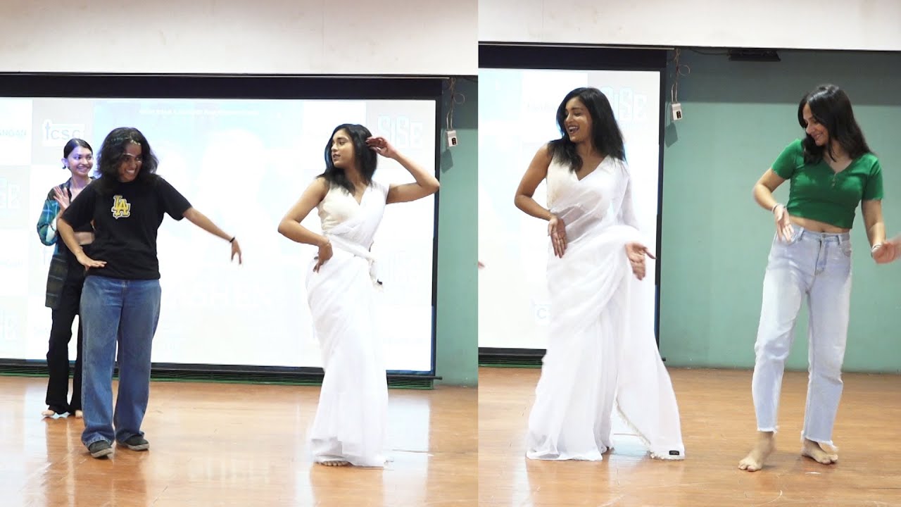 Sumbul Zabardast Dance On Desi Girl Song At Thakur College -Promoting ...