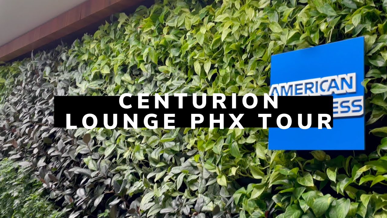 American Express Centurion Lounge Phoenix Tour | Great Platinum Credit ...