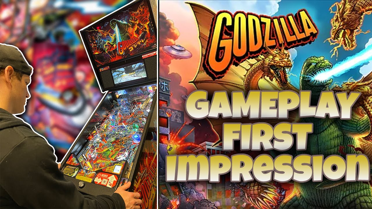 Stern Godzilla Pinball Gameplay First Impressions - YouTube