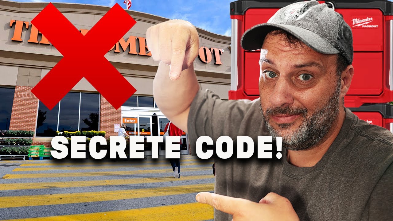 I found a secret code for Milwaukee Tool that Home Depot can't compete with (SECRETE CODE ...