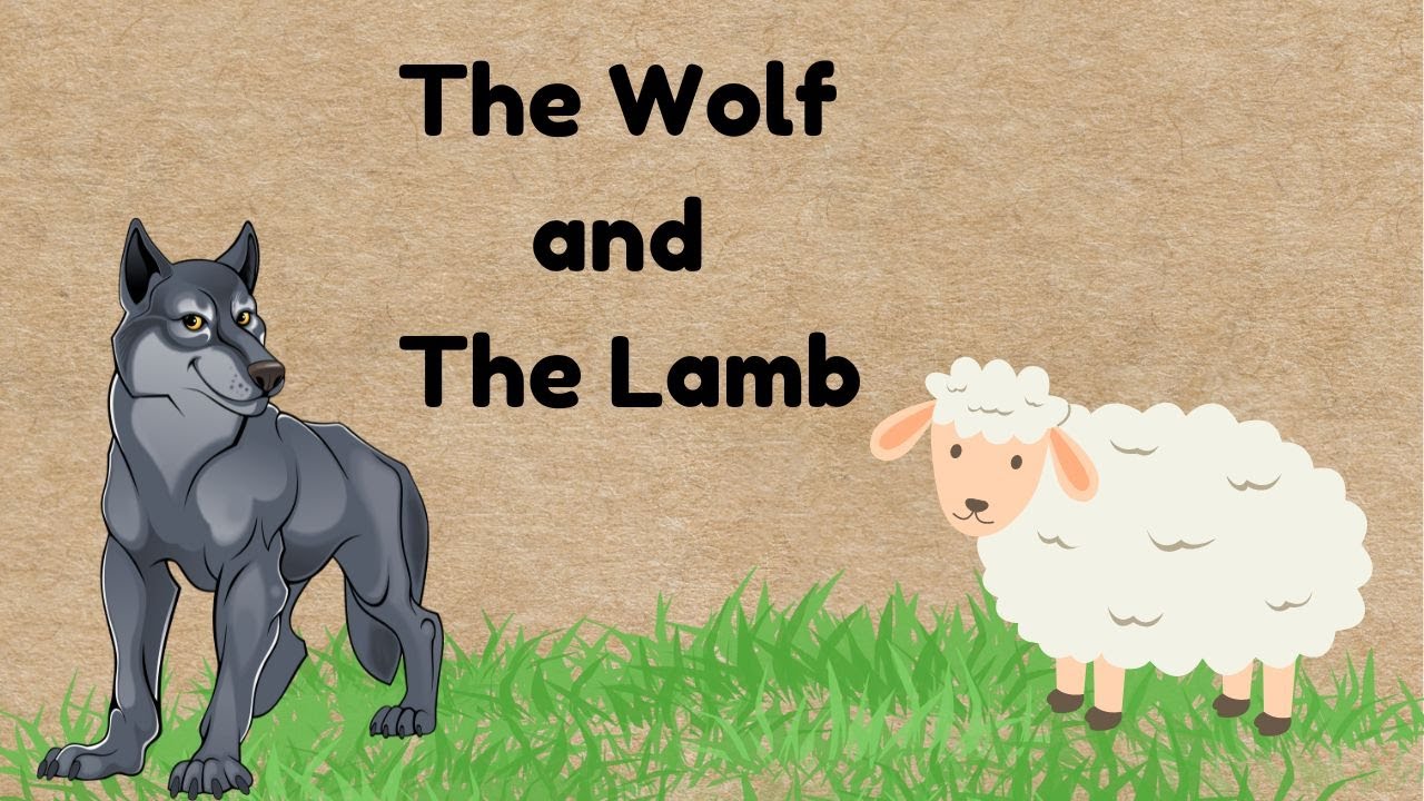 The Wolf and the Lamb || Short Moral Story For Kids || English Story ...