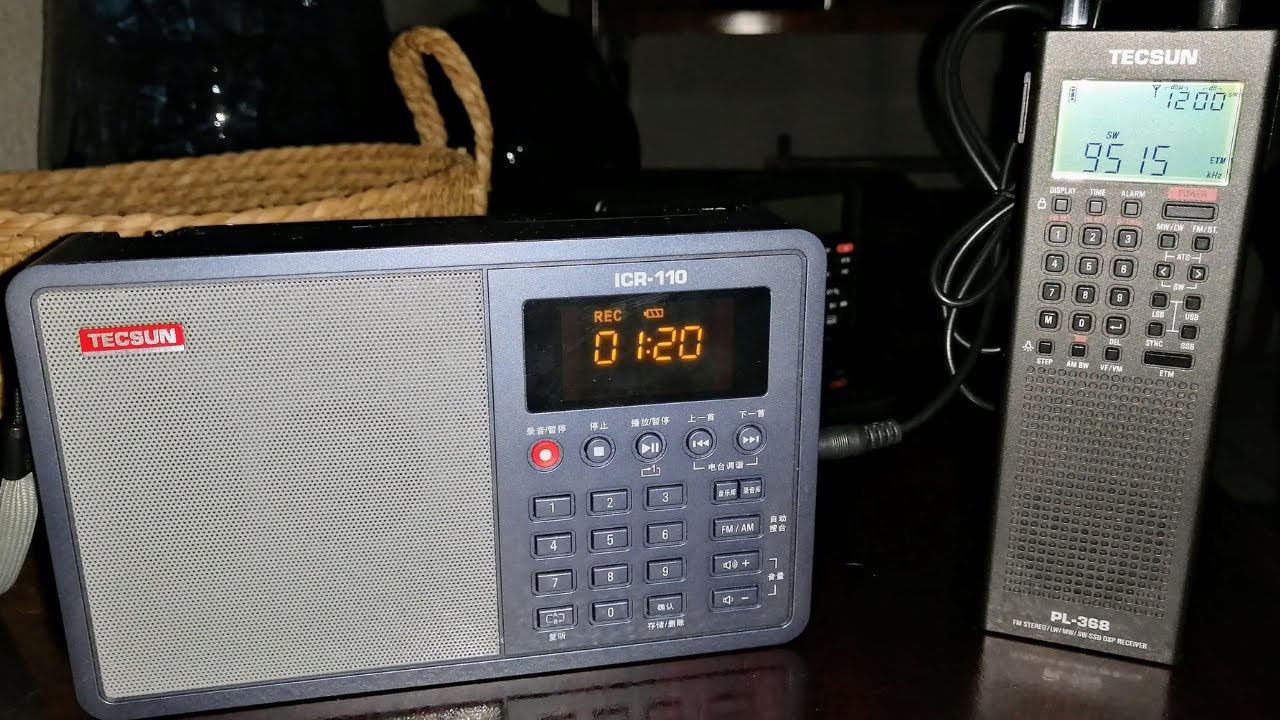 KBS World Radio in English to Europe on Tecsun PL-368 with Tecsun ICR ...
