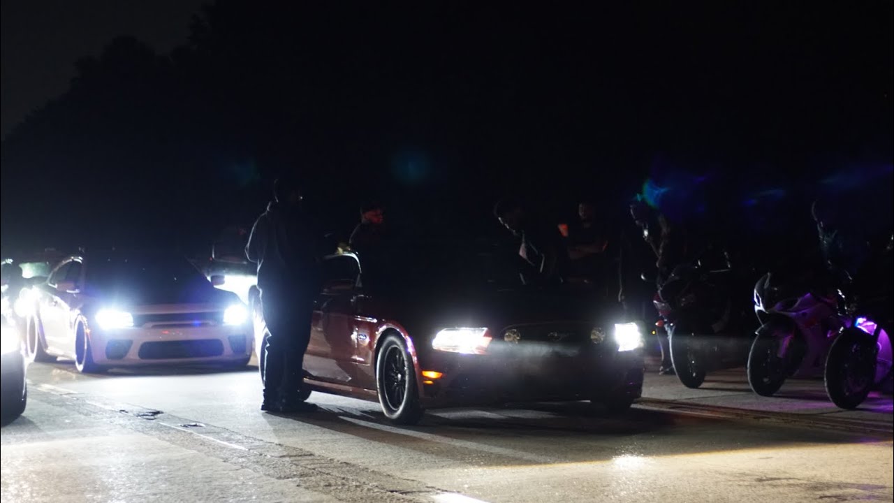 TURBO MUSTANG VS 1G AUTO DSM - YouTube