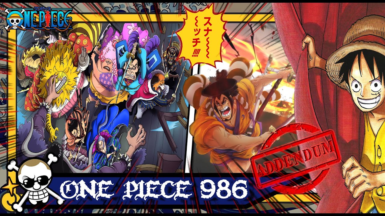 One Piece #986 Addendum: SUNACCHI!! A Guerra começa!!! - YouTube