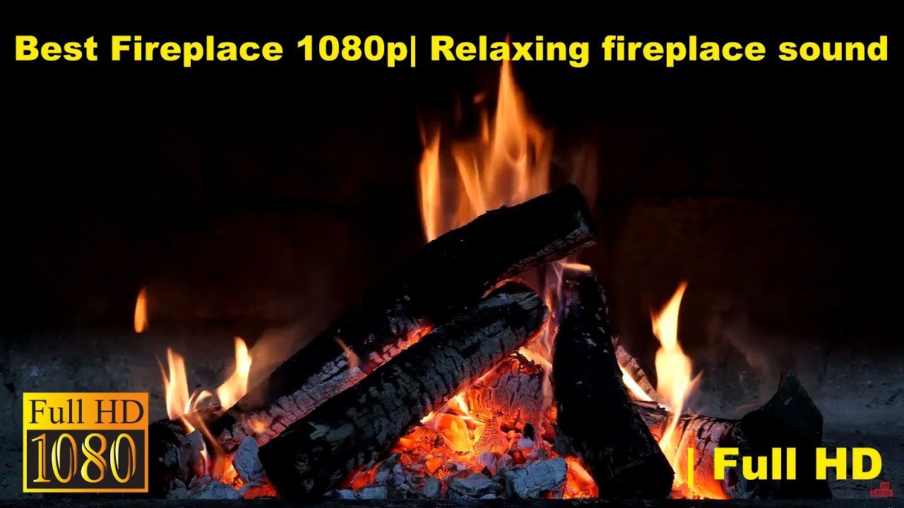 🔥 Best Fireplace 1080p 🔥 | Relaxing fireplace sound | Full HD 10 minute ...