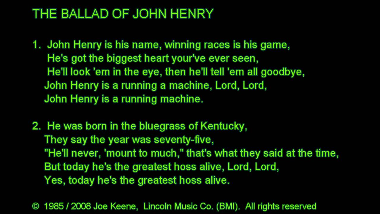 The Ballad of John Henry TB Race Horse - YouTube