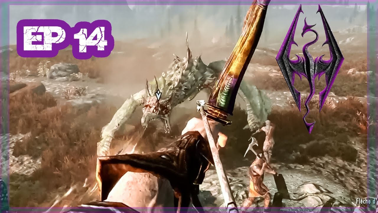 Skyrim #14 Le dragon Mirmulnir - YouTube