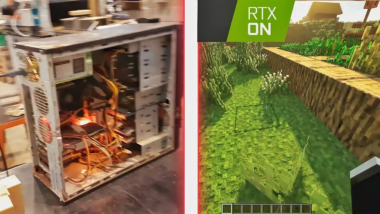 When I turned RTX on meme |Minecraft Edition| - YouTube