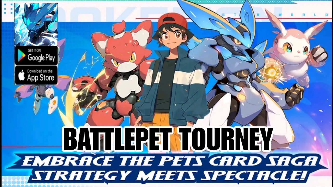 BattlePet Tourney Gameplay - Pokemon RPG Game Android - YouTube