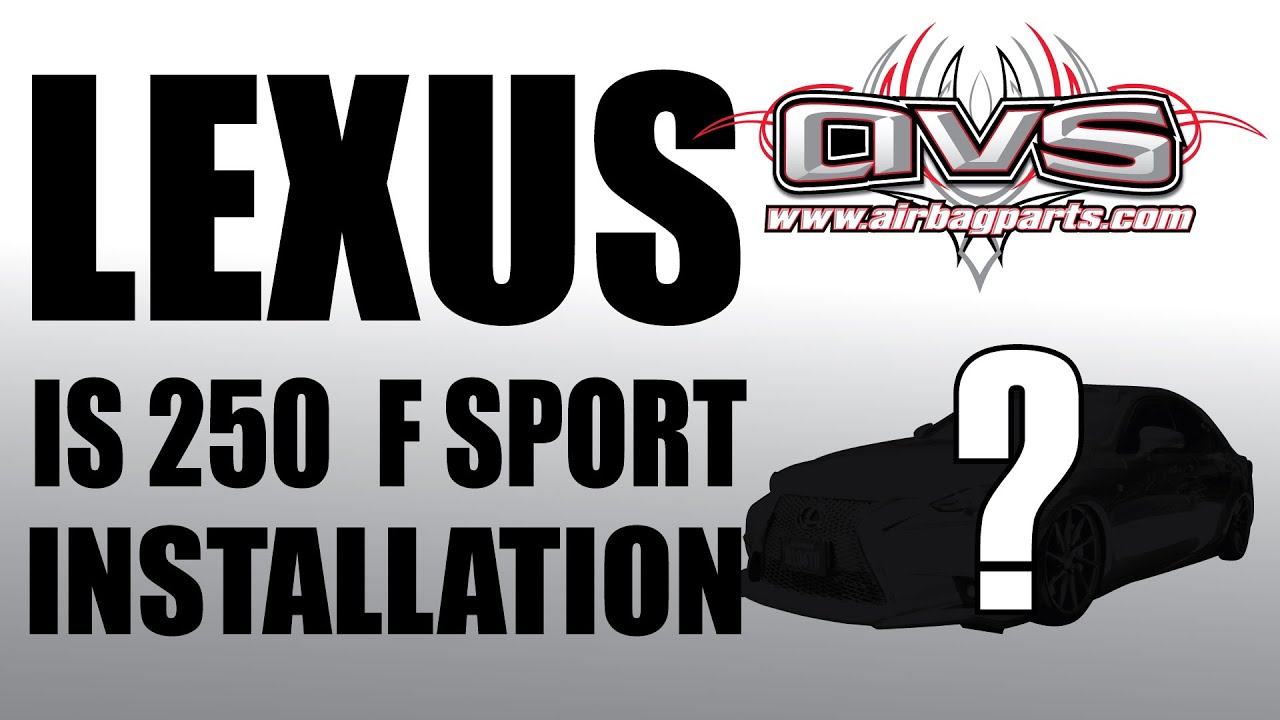 AVS Lexus Air Suspension - YouTube