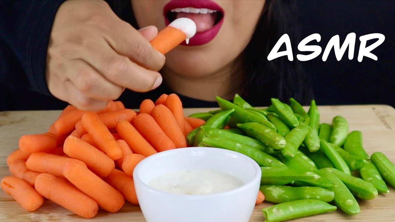 ASMR CARROTS CRUNCHY EATING SOUNDS |KiKi ASMR #asmr #mukbang #crunchy # ...
