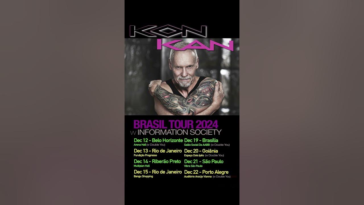 Kon Kan returns to Brasil December 2024 - YouTube