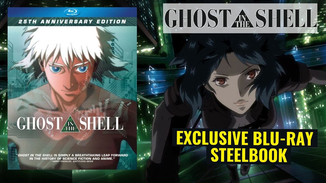 Ghost In The Shell 25th Anniversary Blu-ray Steelbook - YouTube