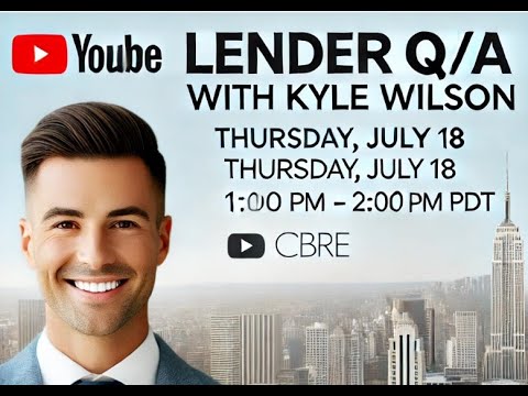 LIVE: Lender Q&A | CBRE | Kyle Wilson - YouTube