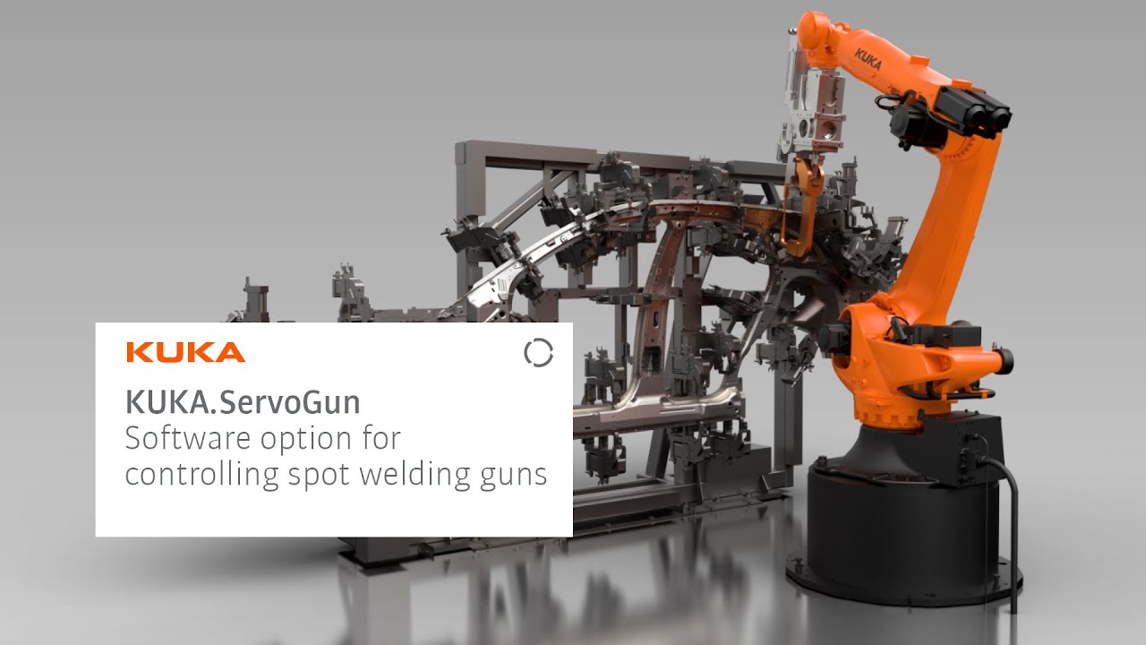 KUKA.ServoGun: the software family for controlling spot welding guns ...
