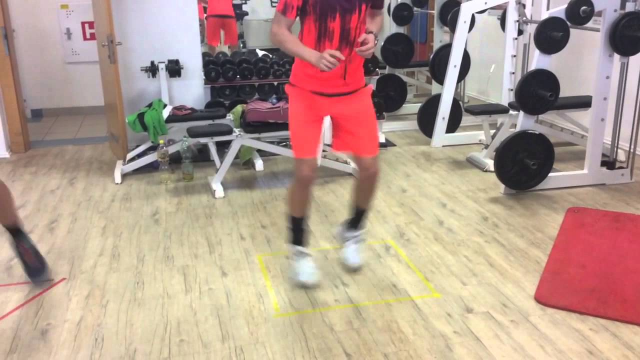 Basic plyometric training - tennis - YouTube