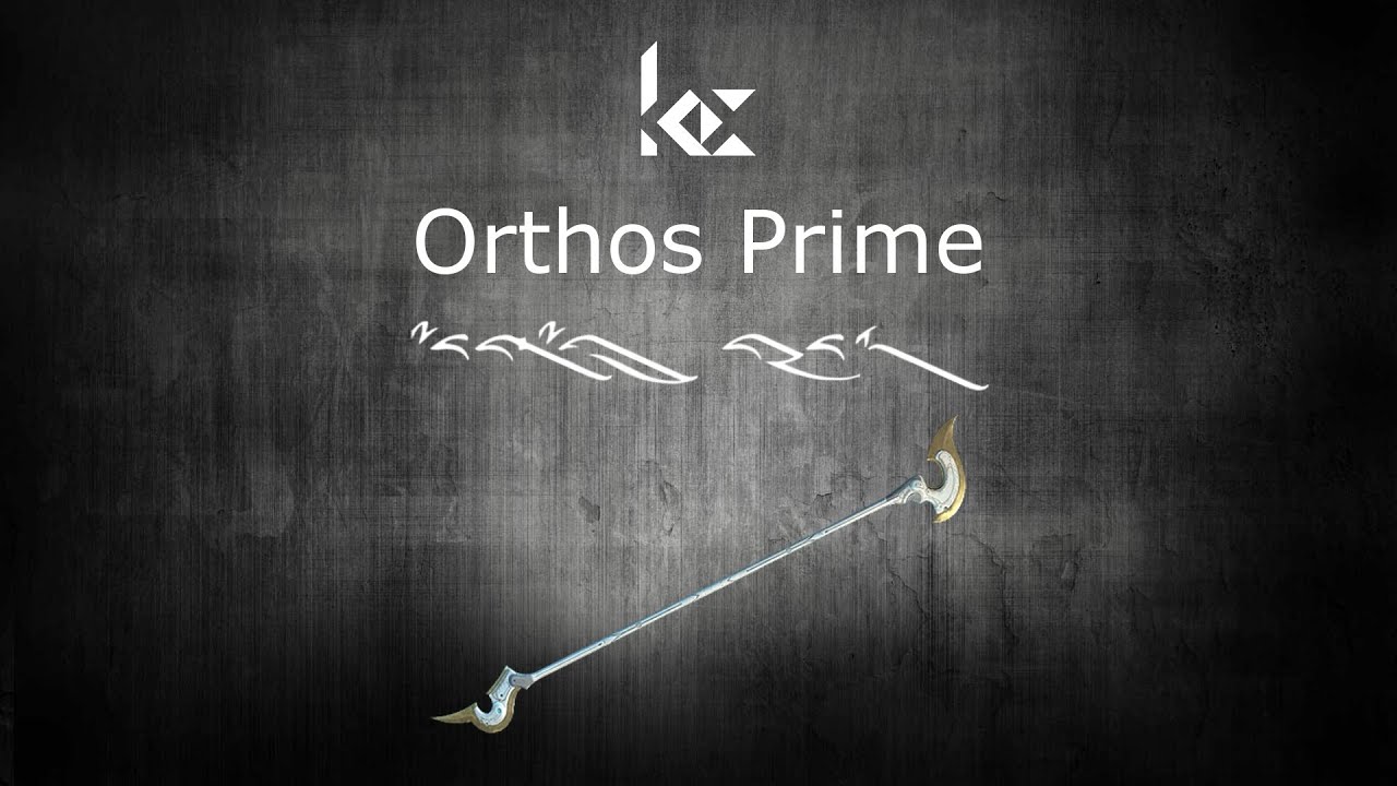 Orthos Prime Build - Warframe - YouTube