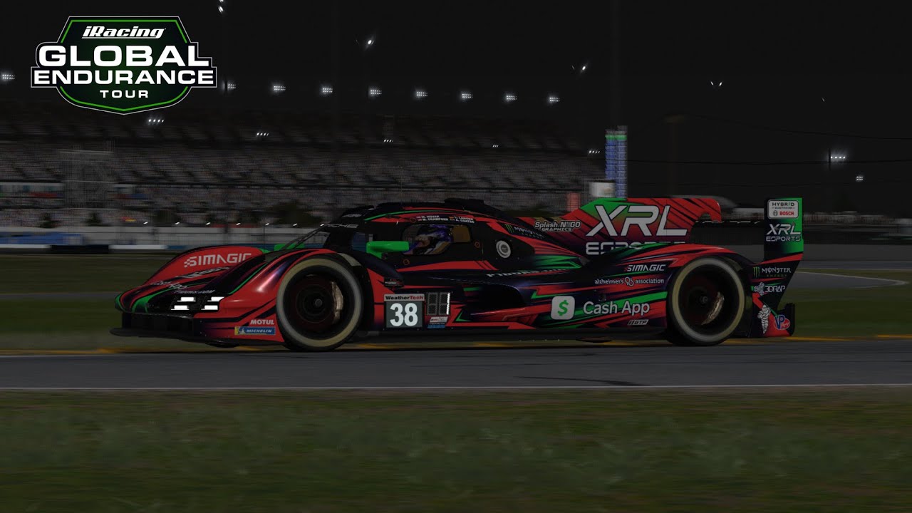 Global Endurance Tour | Daytona 6 Hour | XRL Esports Porsche GTP POV ...