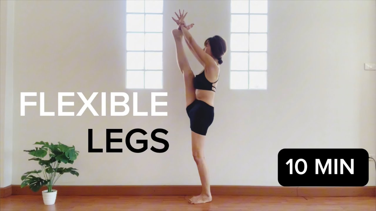 LEG STRETCH | FLEXIBILITY ROUTINE FOR HIP +HAMSTRING +THIGHS |GET A ...