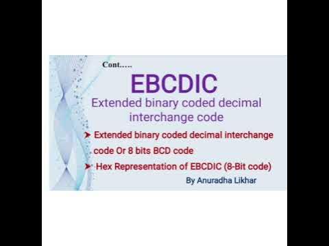 EBCDIC - YouTube