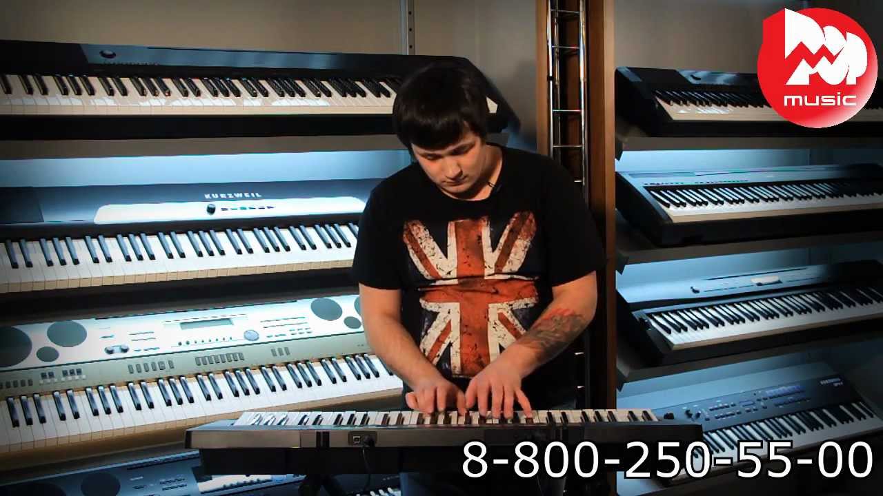 Синтезатор CASIO CTK-3200 - YouTube