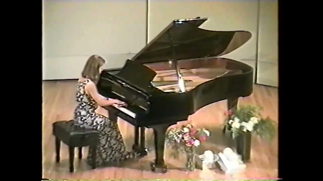 Piano recital 6/8/97 - Fantaisie Impromptu (Chopin) - YouTube