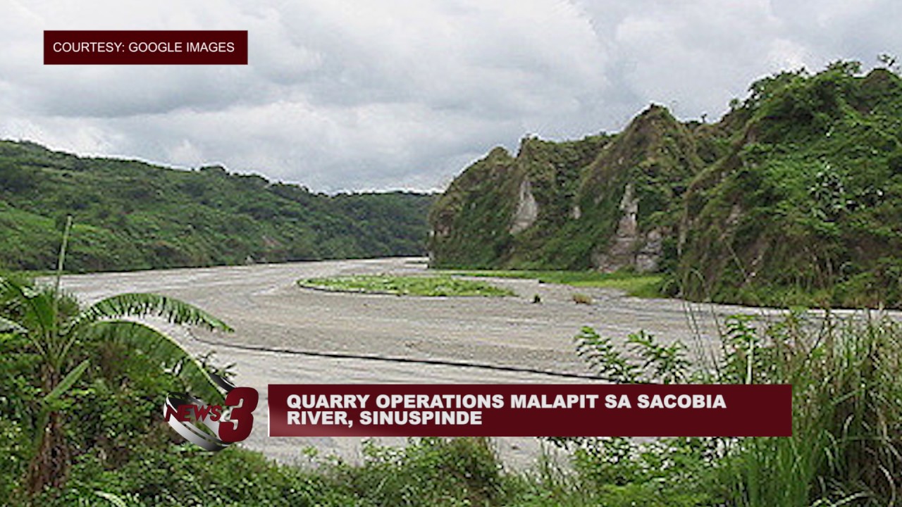 QUARRY OPERATIONS MALAPIT SA SACOBIA RIVER, SINUSPINDE - YouTube