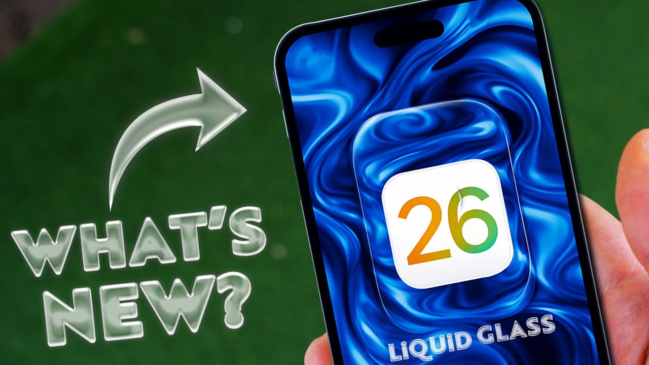 What is Liquid Glass? iOS 26 Changes Everything! - YouTube