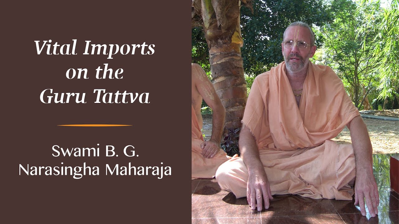 Vital Imports on the Guru Tattva - YouTube