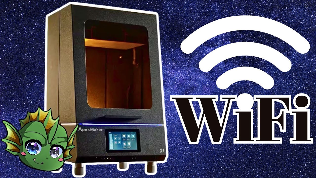 How to Setup WiFi On the Apex Maker X1 3D Printer! - YouTube