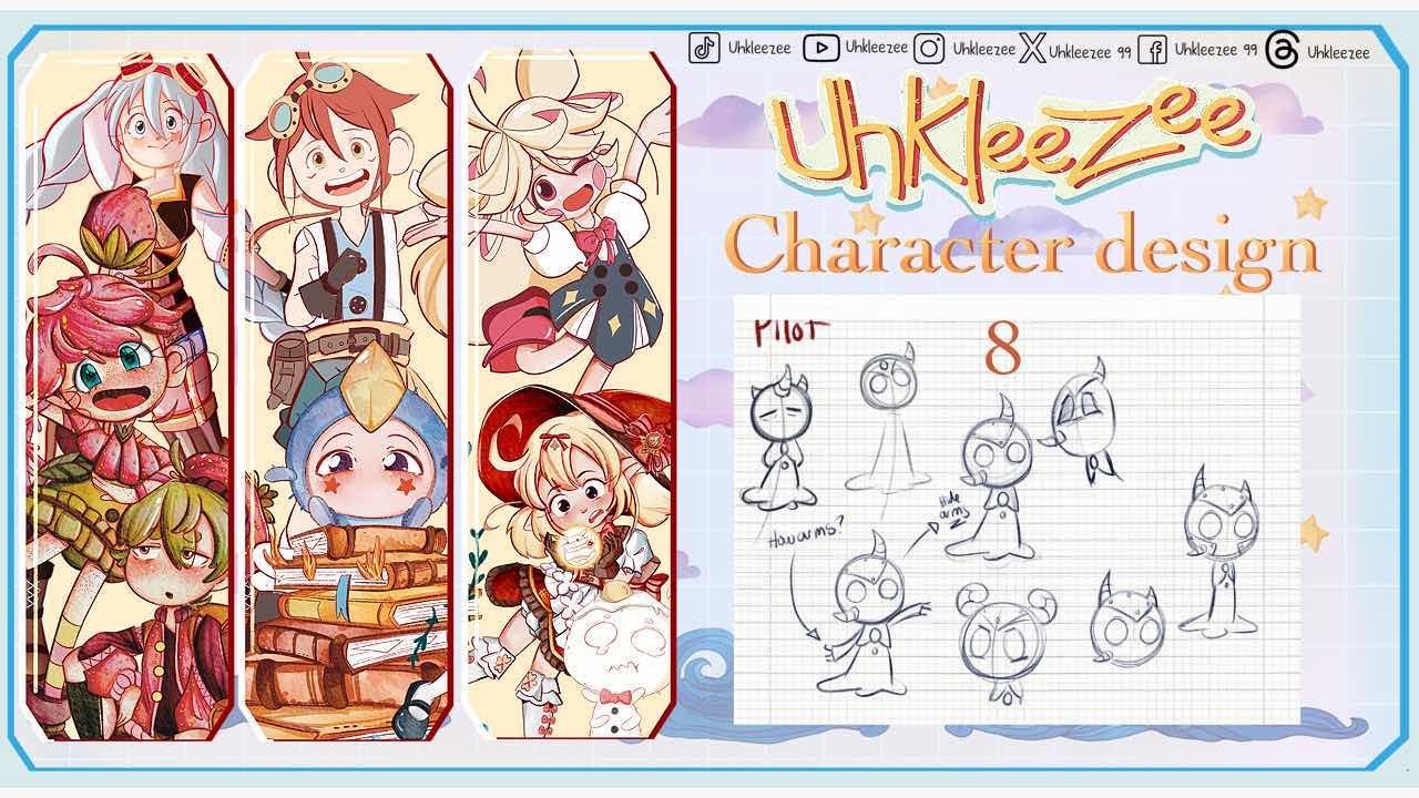 Character design 8 part 2 - YouTube