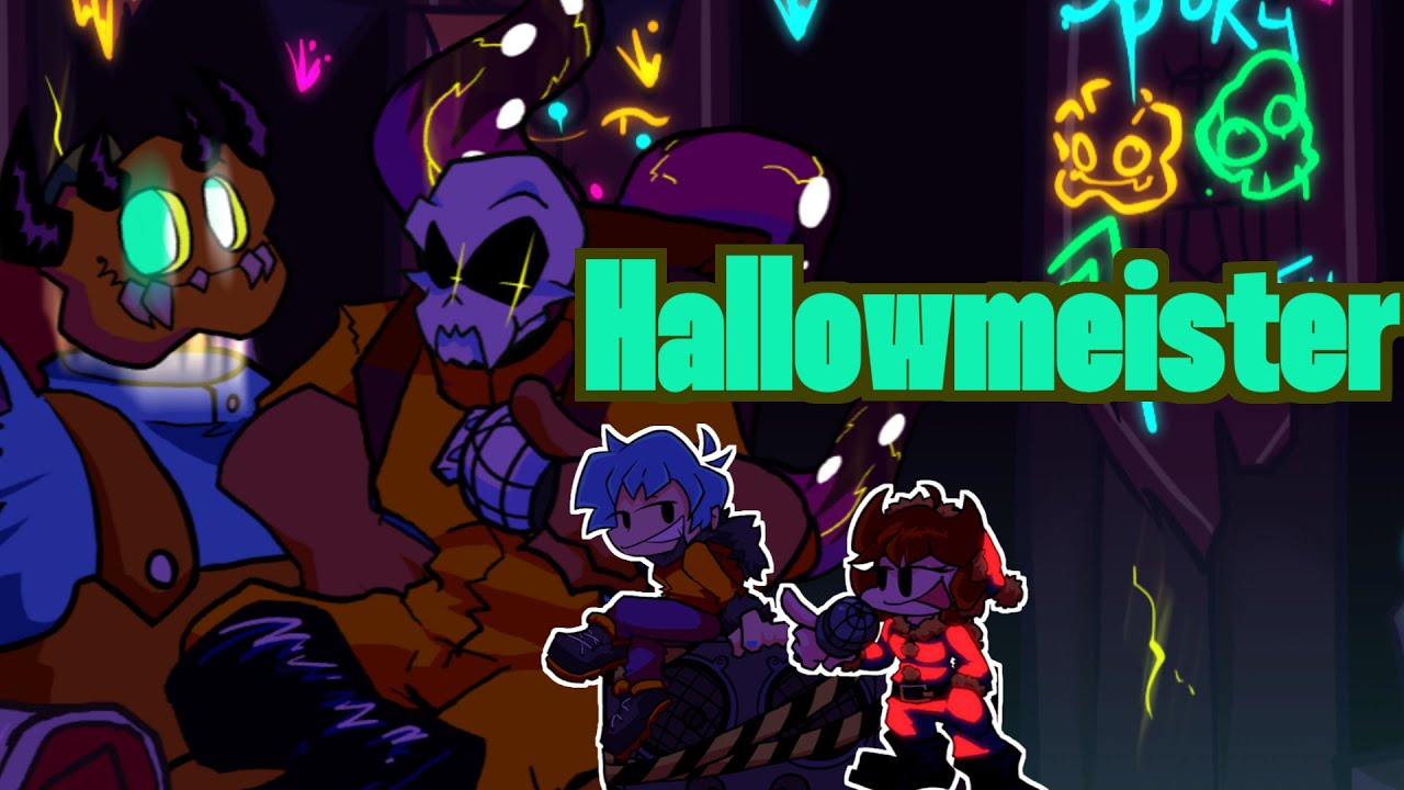 【Friday Night Funkin'】【Saturday Night Swappin'】Hallowmeister【FNF】 - YouTube