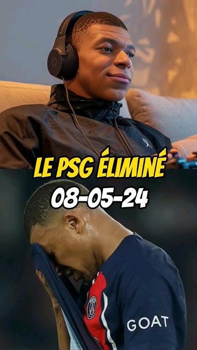 Le PSG éliminé ⚽️ #humour #parodie #foot #mbappe #psg #zemmour #macron #dortmund #melenchon #ai ...
