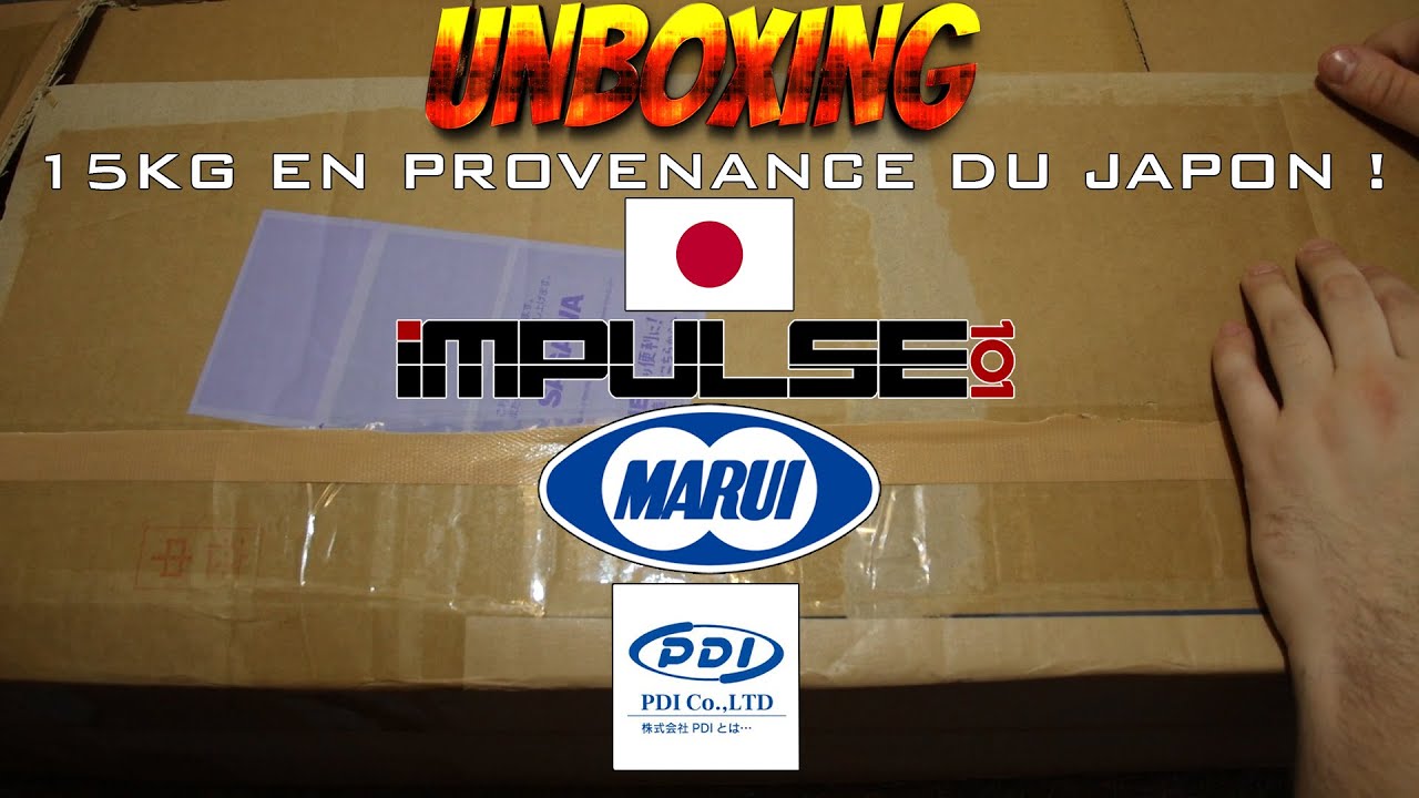 UNBOXING AIRSOFT - 15KG EN PROVENANCE DU JAPON ! 😍 (Impulse101) - (Feat Le Stagiaire) [FR] - YouTube