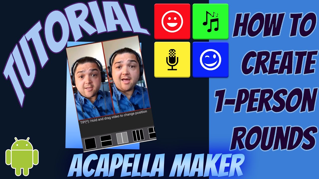 How to Create a Round or Partner Song | Acapella Maker Tutorial ...