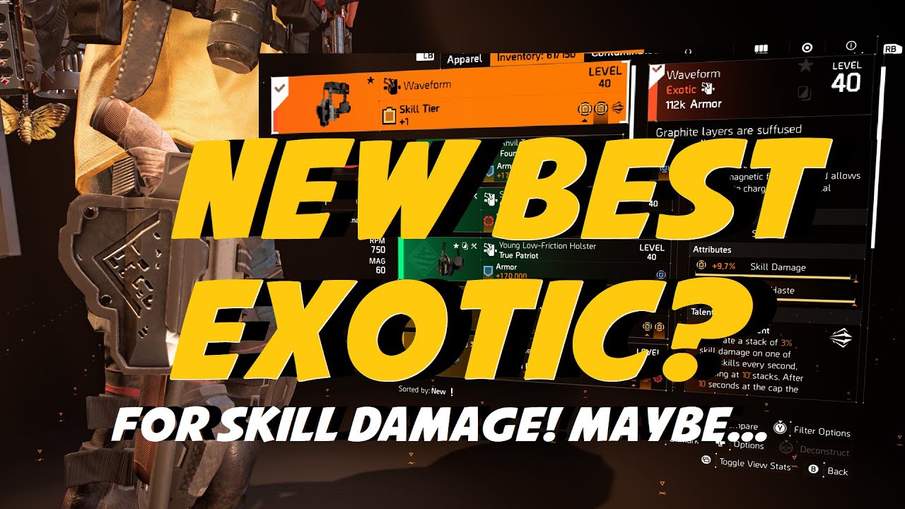 The Division 2 Waveform Exotic Holster | Full Breakdown & Review - YouTube