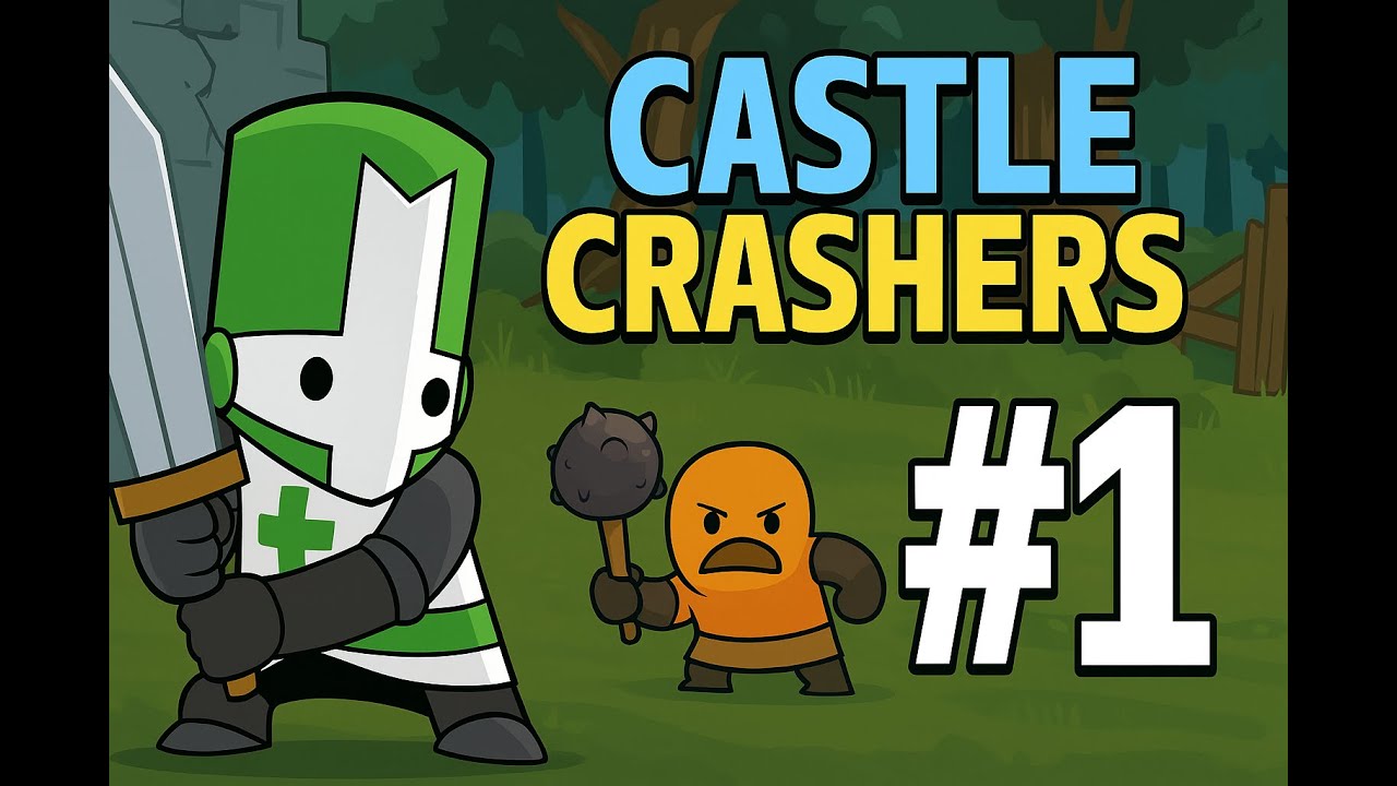 Castle Crashers Modded Gameplay, Part 1 - YouTube