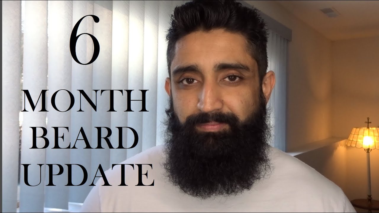 6 Month Beard Update & Tips - YouTube