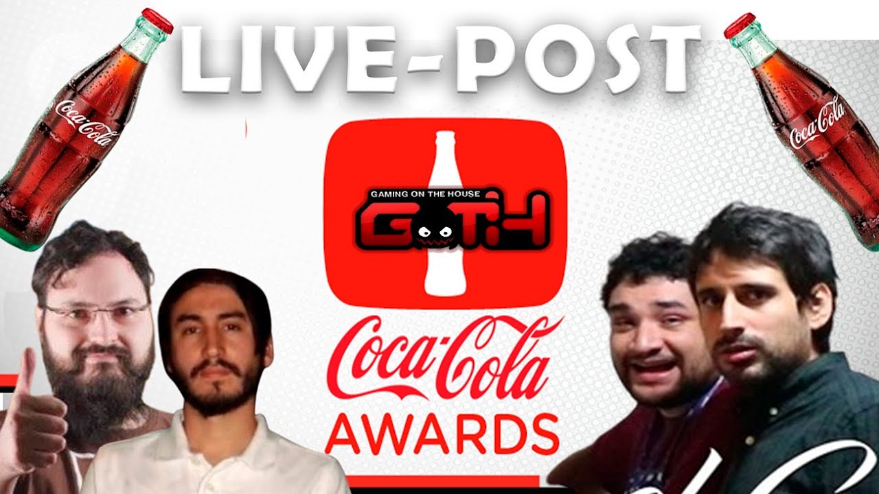 LIVE POST COCA-COLA AWARDS!!! - Jaidefinichon Goth - YouTube