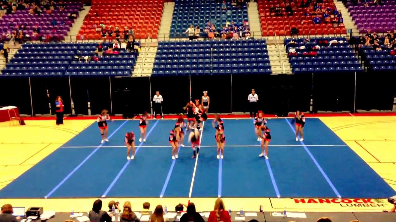 Brunswick High School Cheerleading 2012-2013 - YouTube