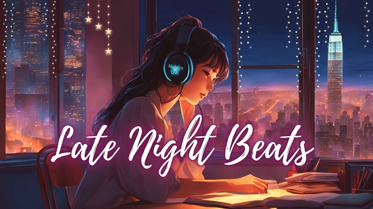 Midnight Focus 📚 1 Hour of Chill LoFi Beats for Late Night Studying - YouTube Music