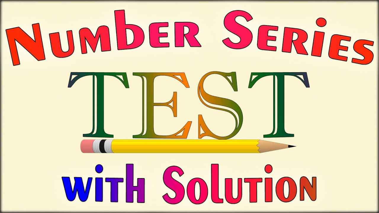 Number Series Test with answer for Bank Exam - YouTube