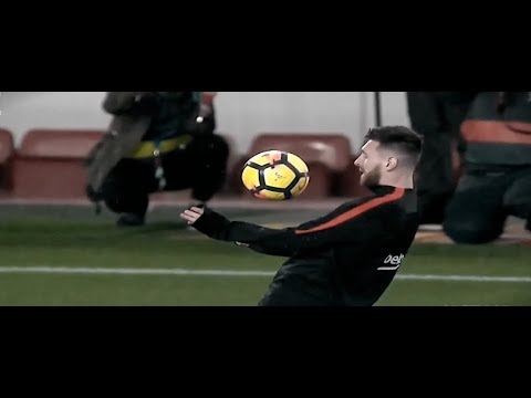 Lionel Messi Full Warm Up In Season 2018 ||HD|| - YouTube