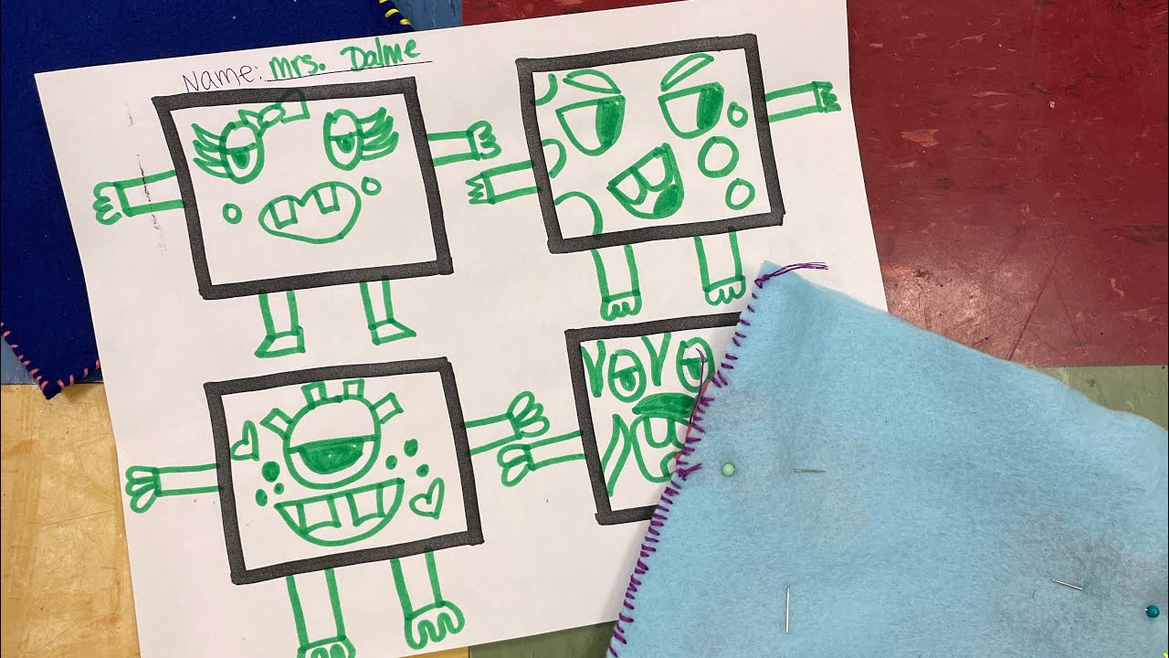 Stitched Monsters Part 1 👀🧵 - YouTube