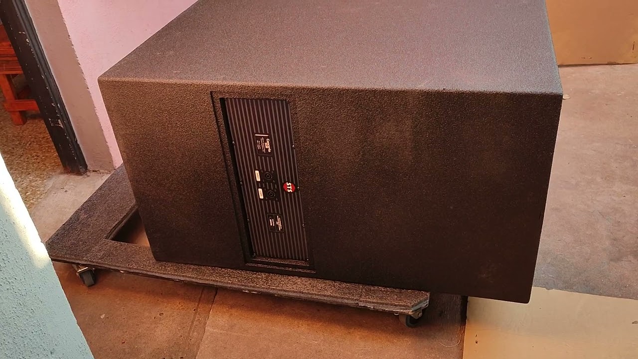 sub doble de 18 byc italiano, modelo concerto sub 18 STS - YouTube