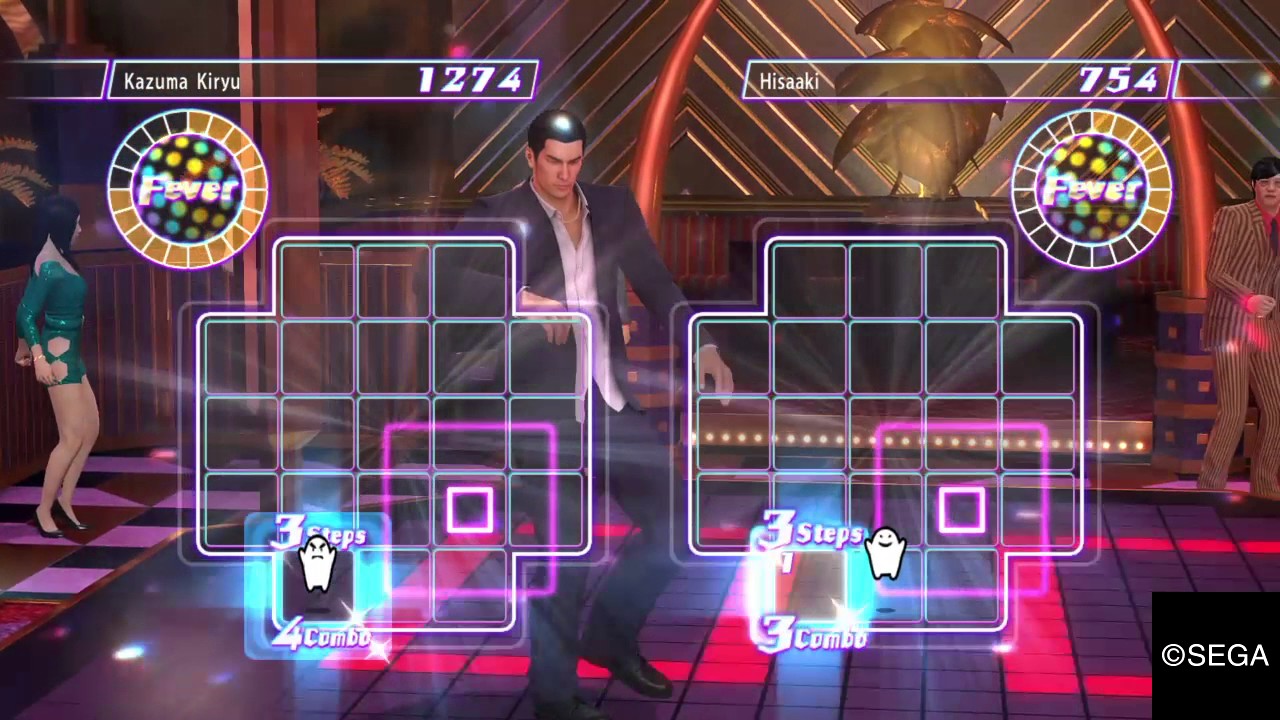 YAKUZA 0 Dance Battle - YouTube