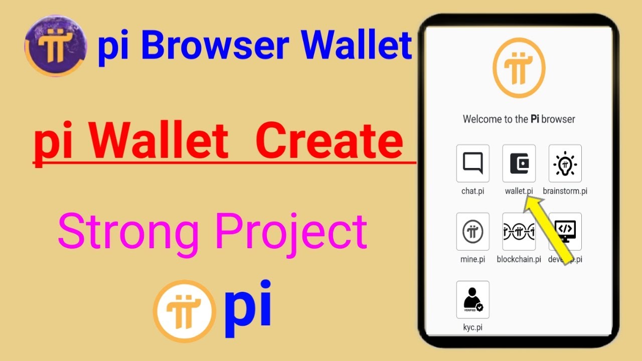 ( pi ) Browser Account Create 🤑 pi Wallet Create Process in Bangla 🔥 ...