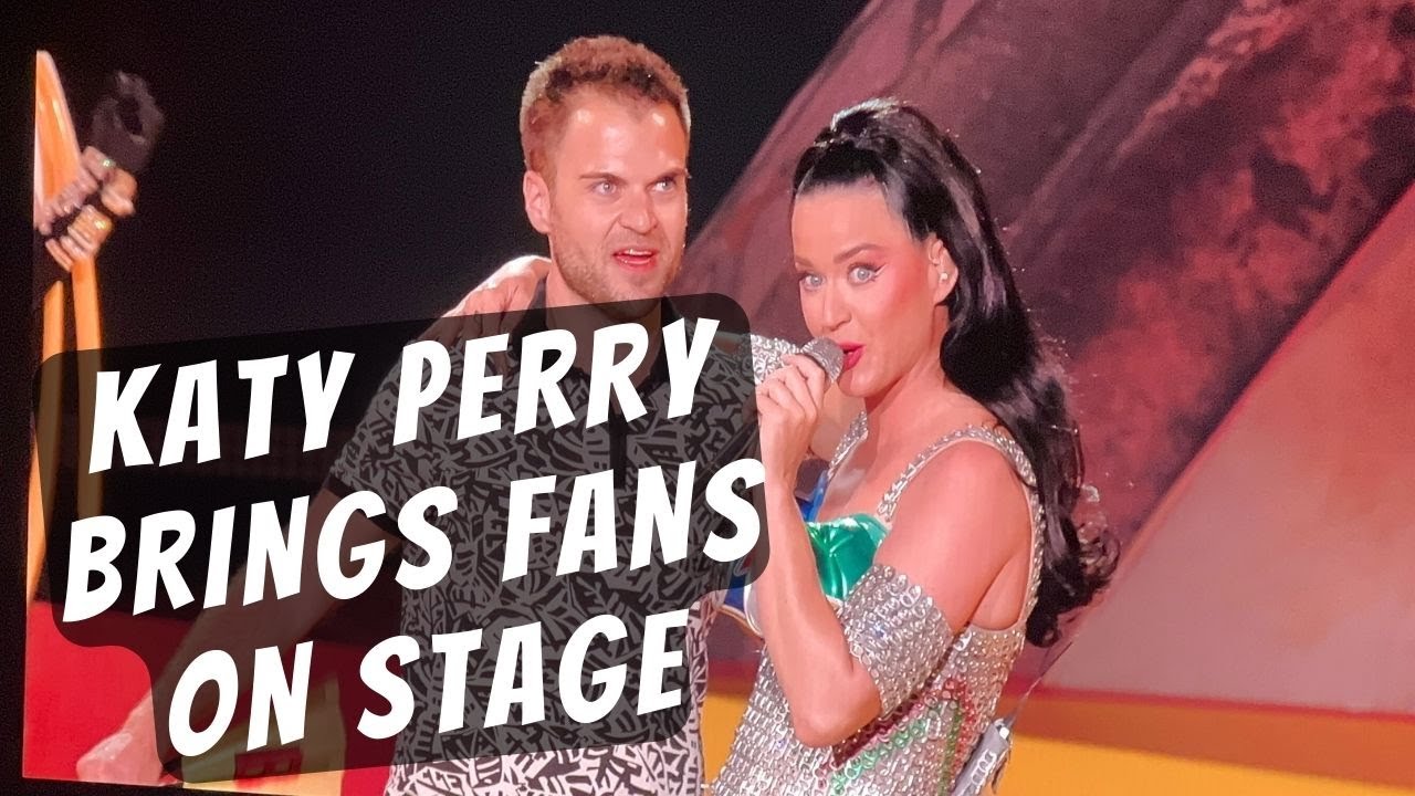 Dance Off With Katy Perry! Fans Join Her On Stage At Resorts World Las ...